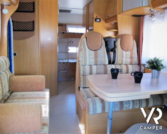 Chausson Welcome 17 - Mansardato con letti a castello