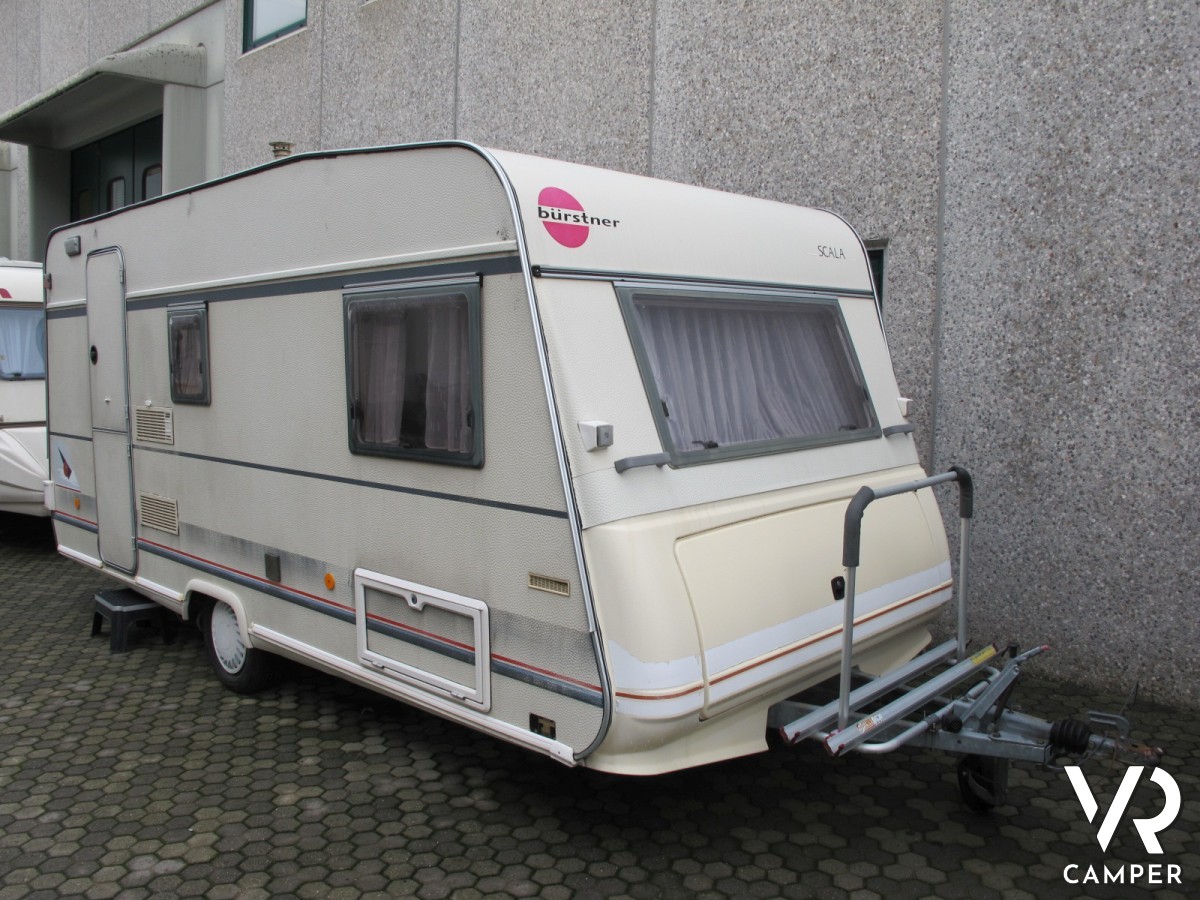Burstner Scala - caravan usata con veranda