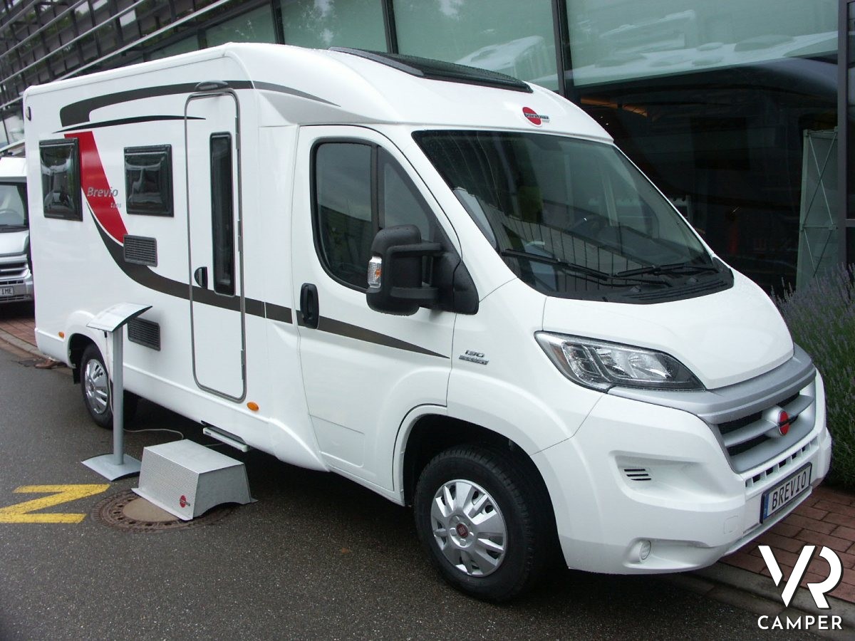 Burstner Brevio 601 - camper con letto basculante