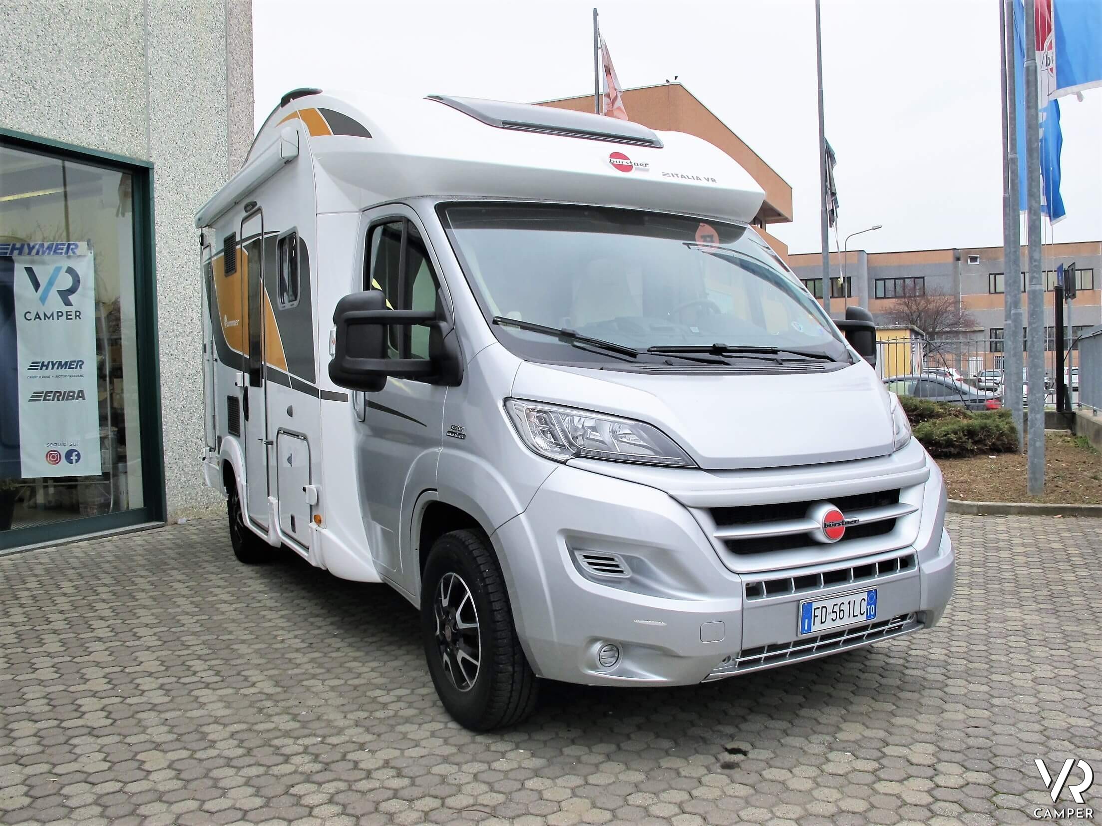 Burstner Ixeo Time 590 - Semintegrale con basculante